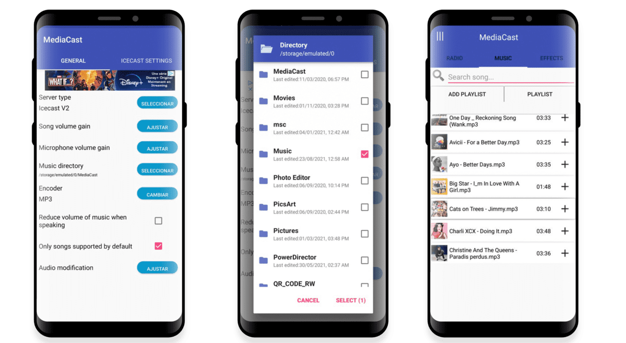 Broadcast live on you radio station via your smartphone - MediaCast ...