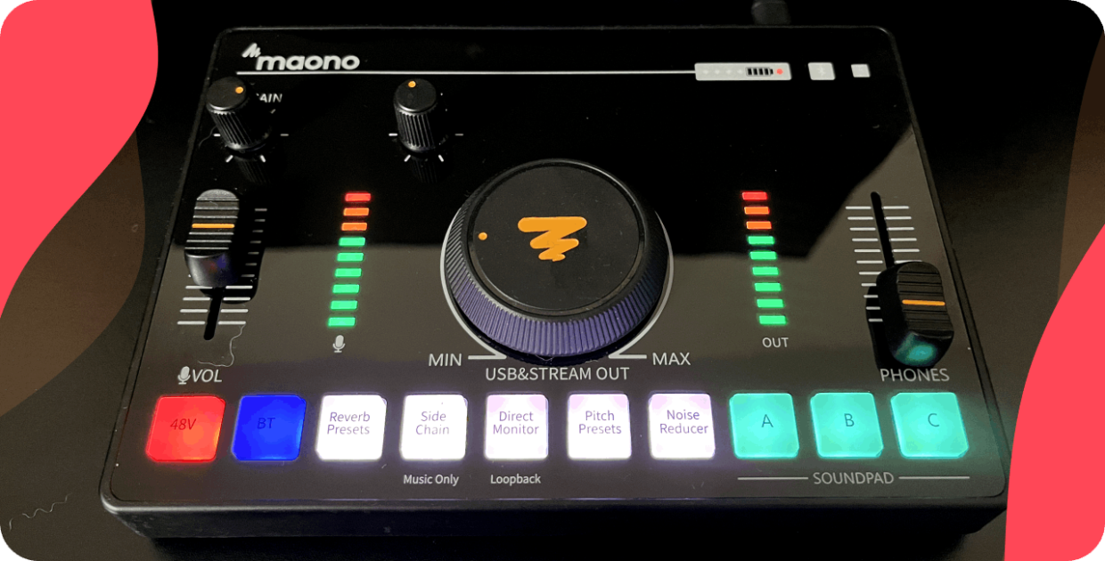 Maonocaster AMC2 NEO streaming studio review - RadioKing Blog