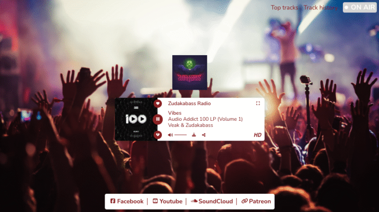 Multiple widgets to integrate your radio on the Internet - RadioKing